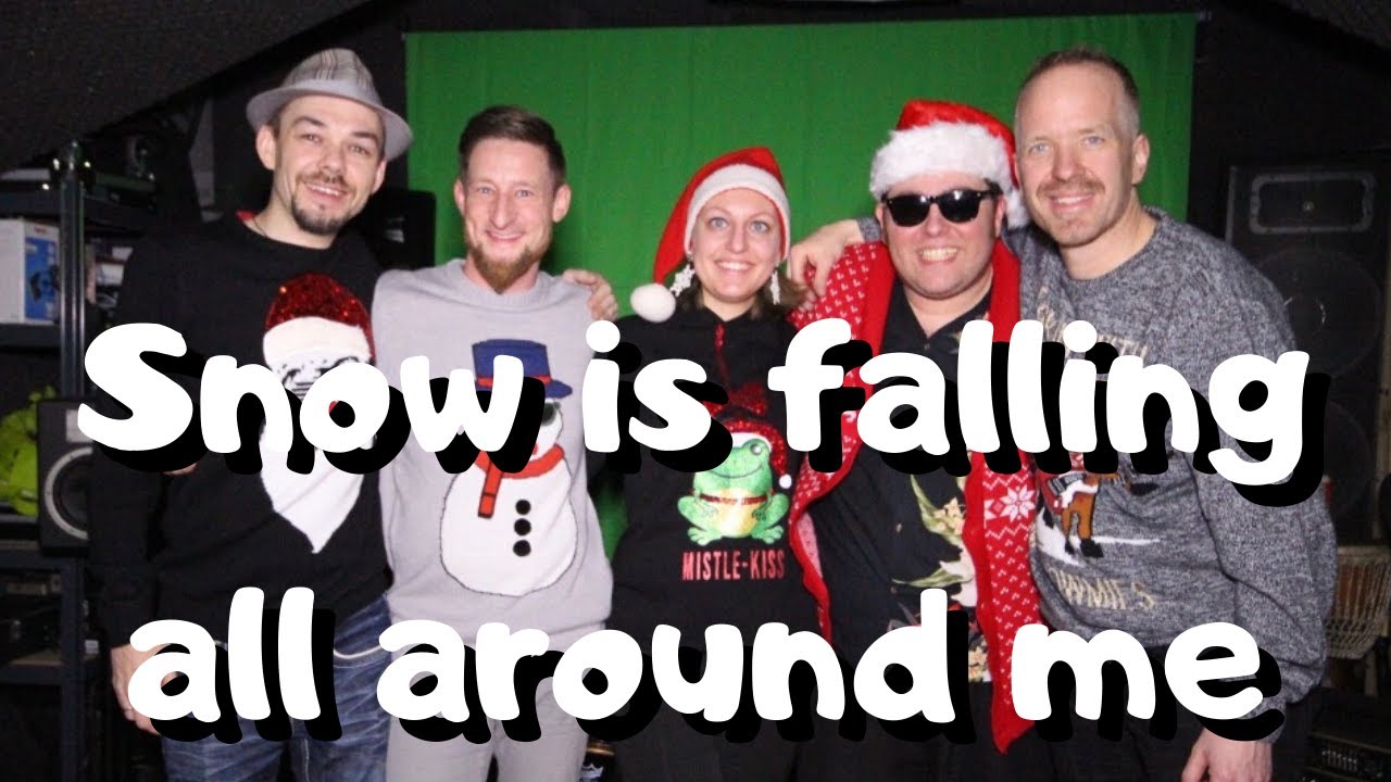 Snow is falling all around me Merry christmas everyone (cover) - Dima ...