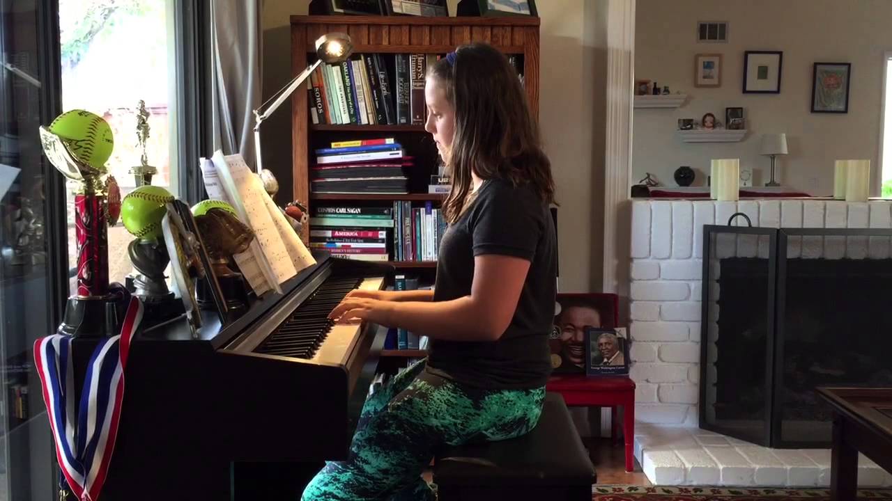 Ruby Jordan Plays Let It Snow - YouTube