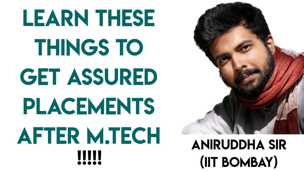 IIT NIT M.Tech Placements (2022) : Learn these things to get assured ...