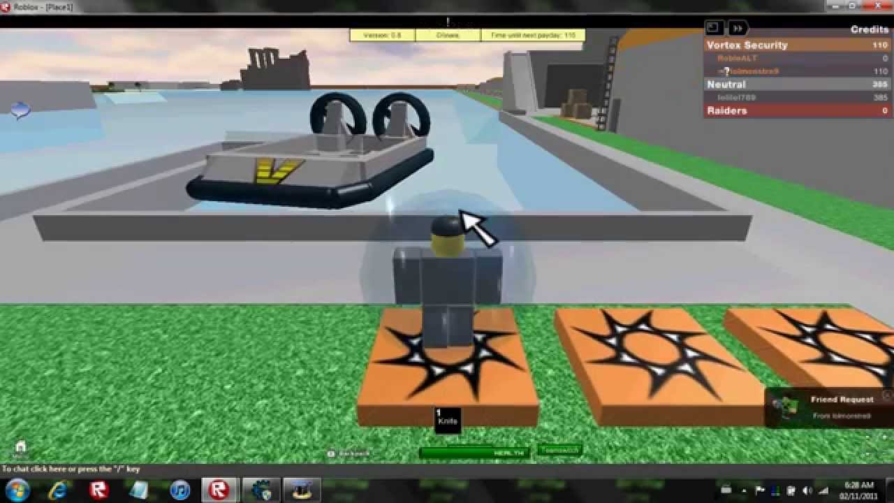 ROBLOX Vortex Security Harbor Credits Hack HD - YouTube