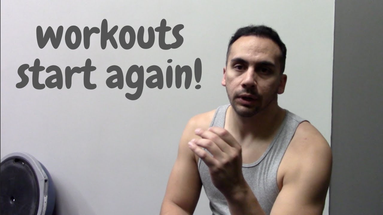 Actor vlog 2. Workouts start again! - YouTube