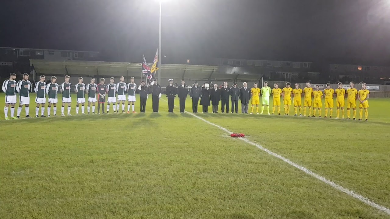 Torpoint Athletic FC Remembrance Service - YouTube