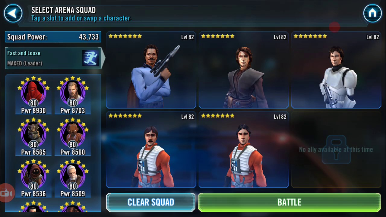 Swgoh arena ReggaeDragon vs Javso round 2 10-28-2016 - YouTube