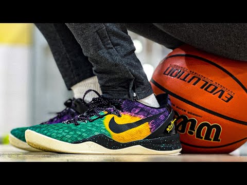 Nike Kobe 8 Easter Performance test on foot Retail comparison