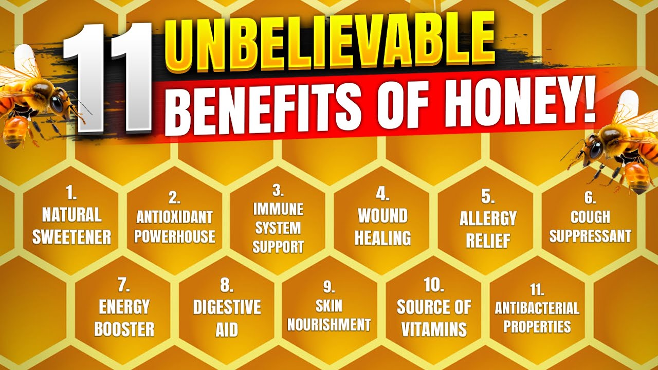 🍯 11 BENEFITS OF HONEY: 🌿🚀 #honey #honeybenefits #honeylover - YouTube