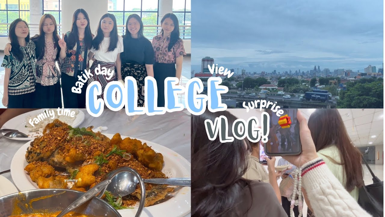 MY LIFE AS A STUDENT COLLEGE VLOG!!!🏫📚🙇‍♀️ (Indonesian version) - YouTube