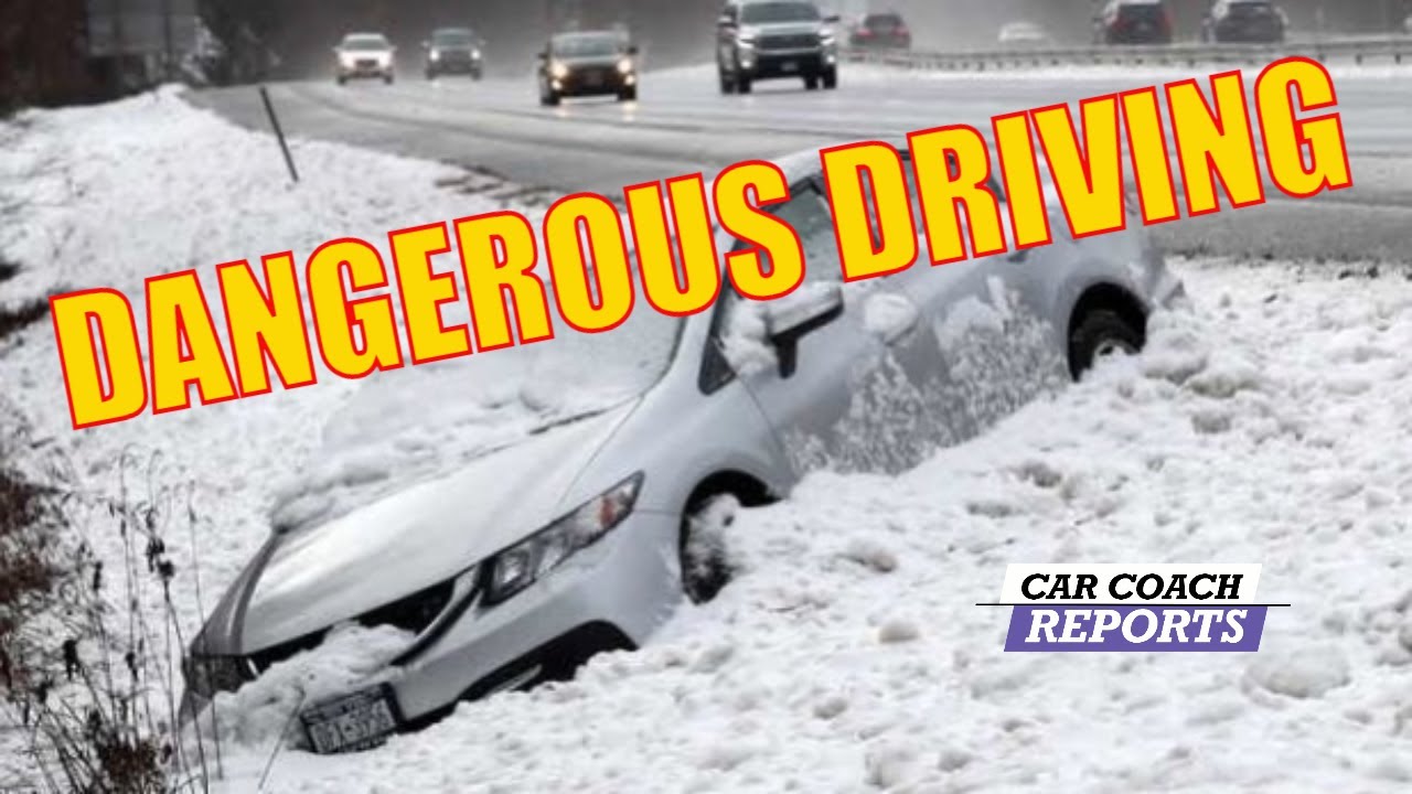 Dangerous Winter SNOW and ICE Storms | DRIVING Tips - YouTube