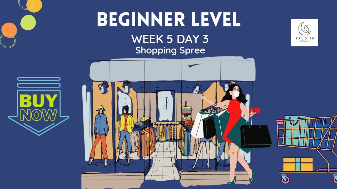 Erudite English Beginner (Week 5 Day 3) Video Lesson - YouTube