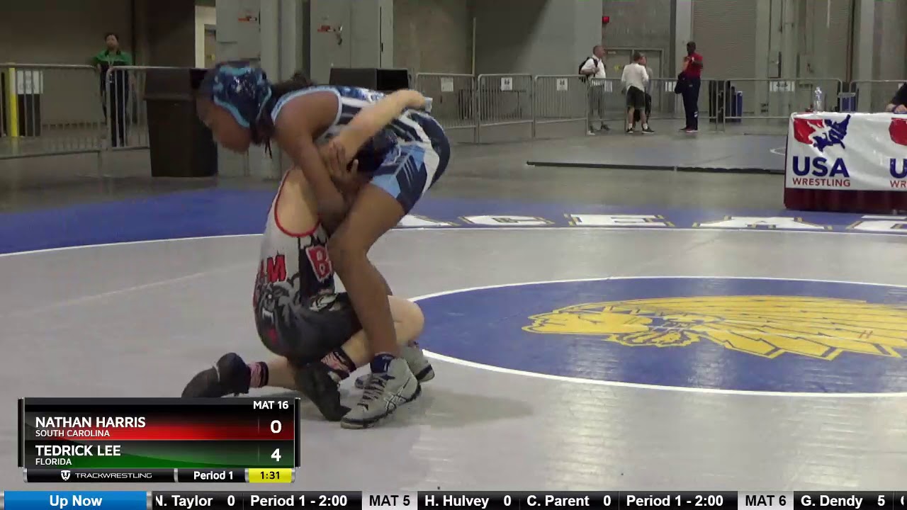 Intermediate 84 Nathan Harris South Carolina Vs Tedrick Lee Florida ...