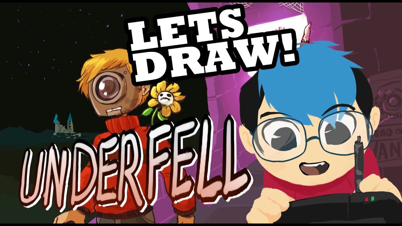 Minecraft Roleplay UNDERTALE/UNDERFELL! - Lets Draw [Fan art] - YouTube