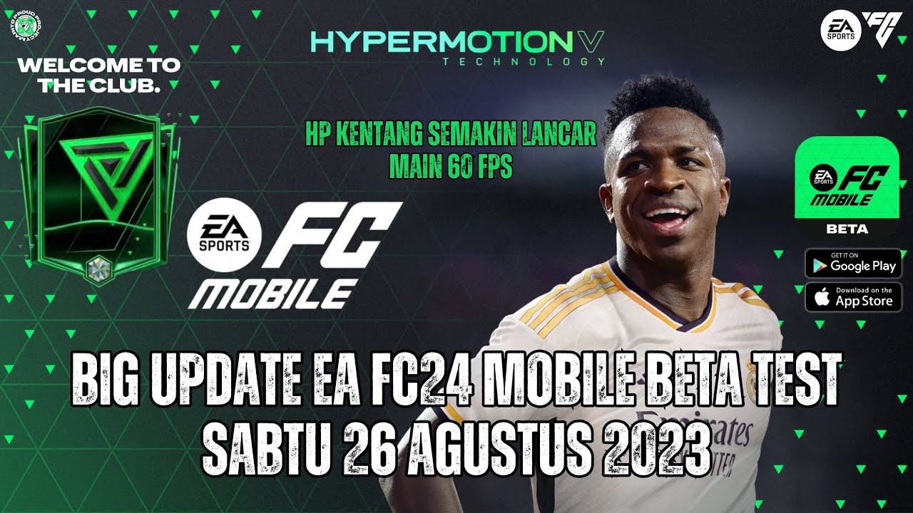 BIG UPDATE EA FC24 MOBILE BETA TEST SEMAKIN SMOOTH 60 FPS ULTRA‼️Hp ...