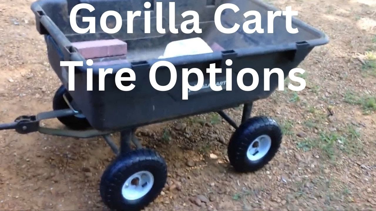Most Economical Way To Change Tires On Gorilla Cart - YouTube