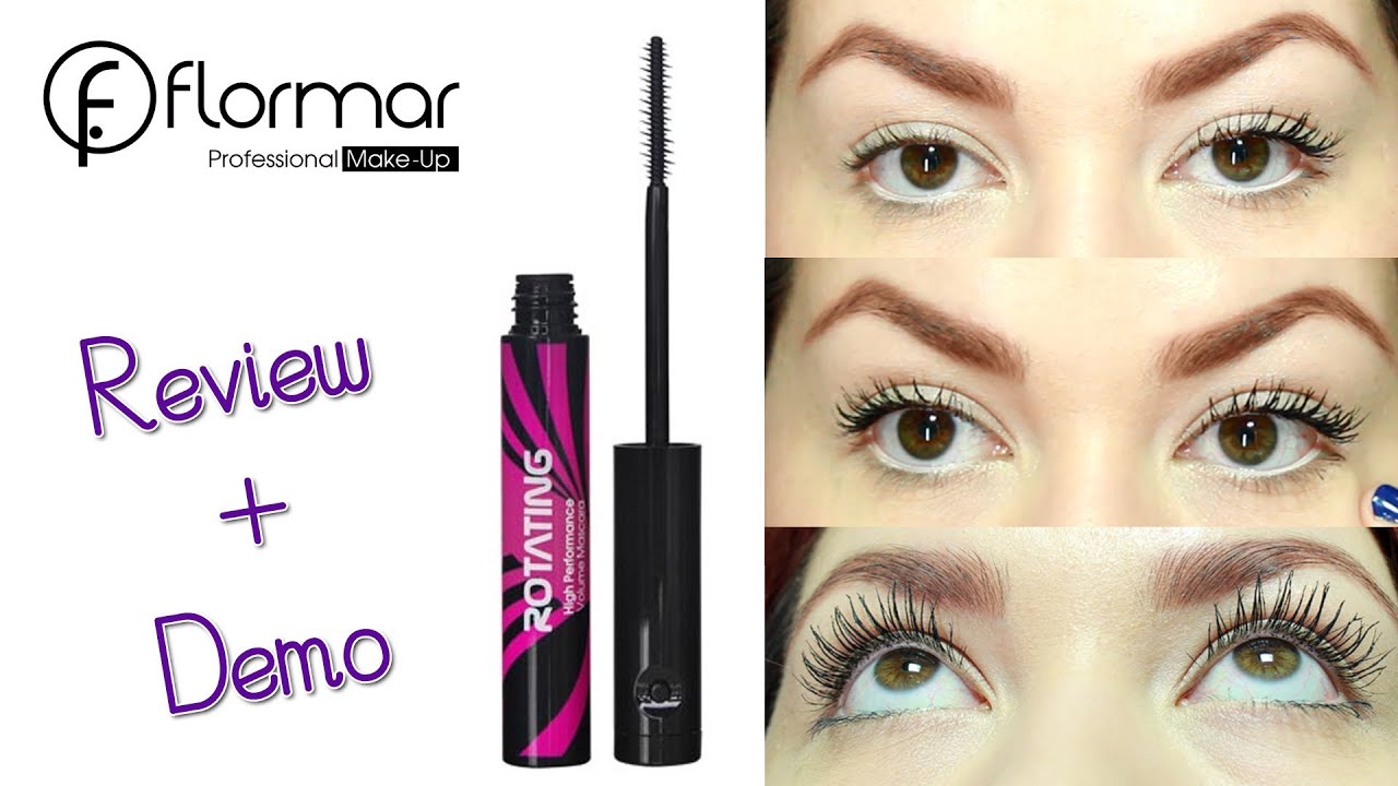 Reseña + Demo: FLORMAR ROTATING MASCARA! - YouTube
