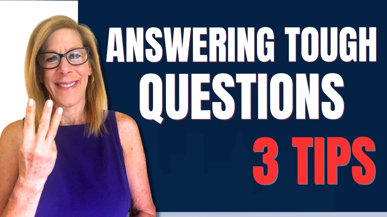 How to Communicate Your Thoughts Clearly When Asked a Tough Question ...