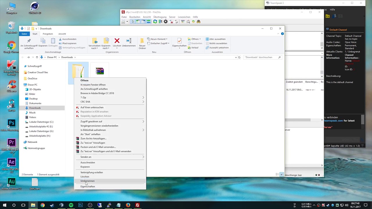 TeamSpeak 3 Webinterface installieren auf Linux [Debian8-9][DE] - YouTube
