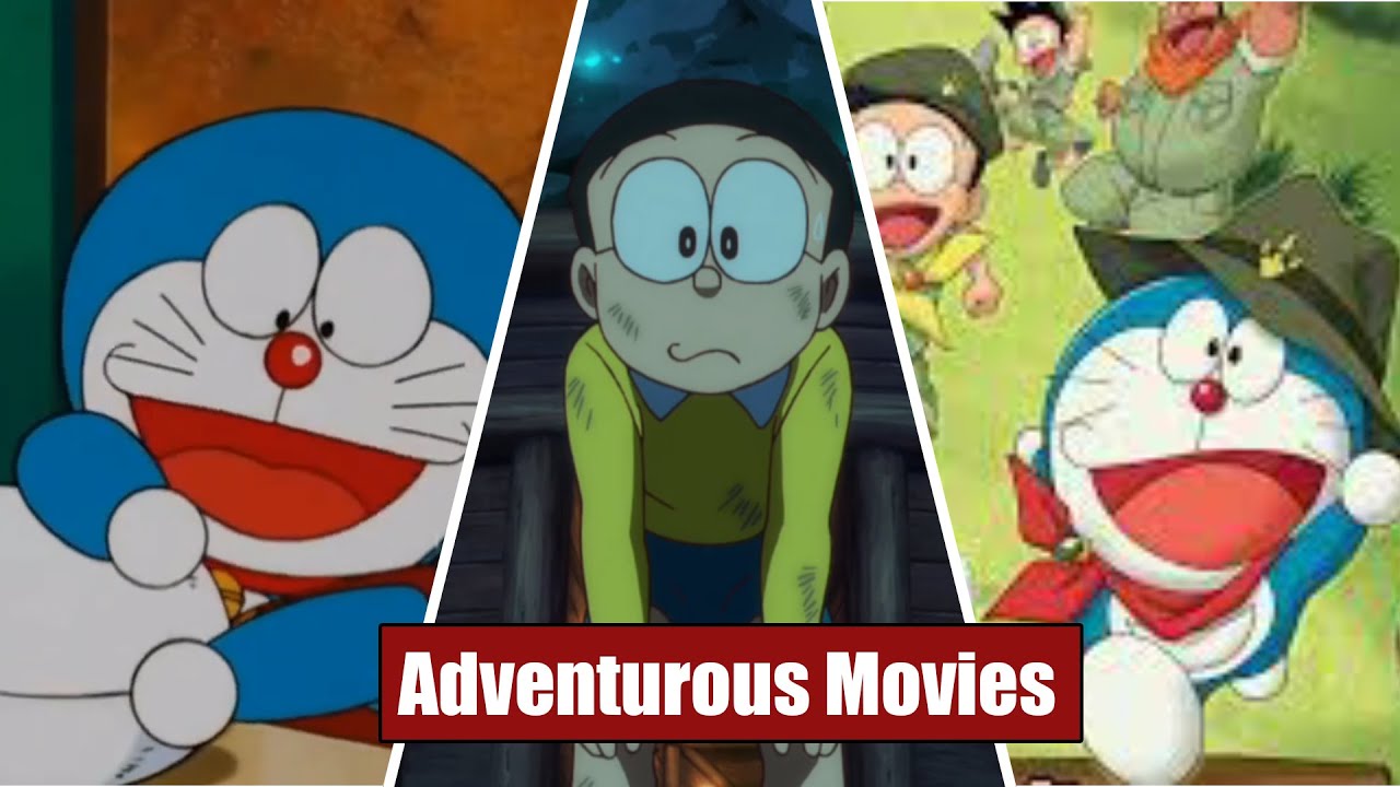 Top 5 Best Adventurous Movies Of Doraemon In Hindi..Anime Slide - YouTube