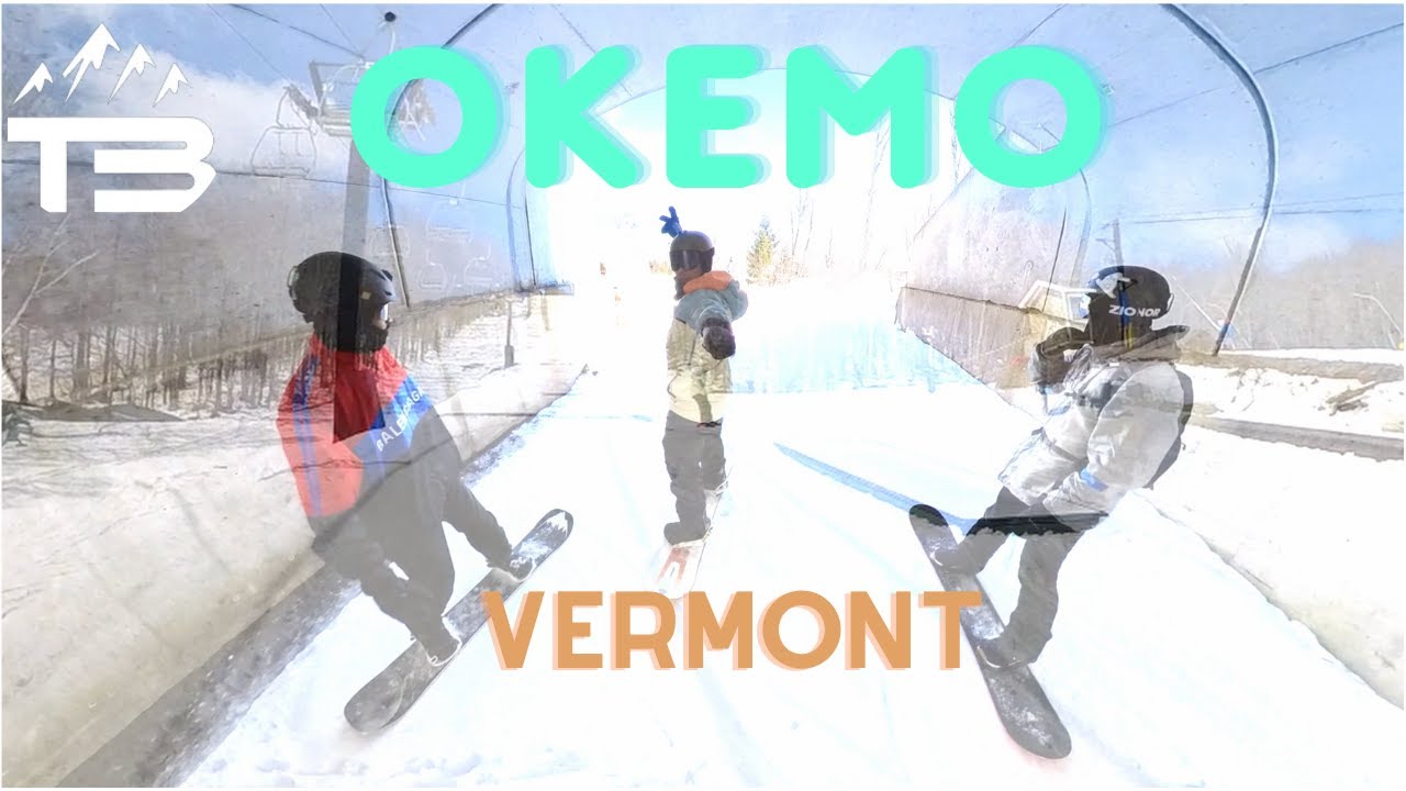 Park for the First time Okemo mountain - YouTube