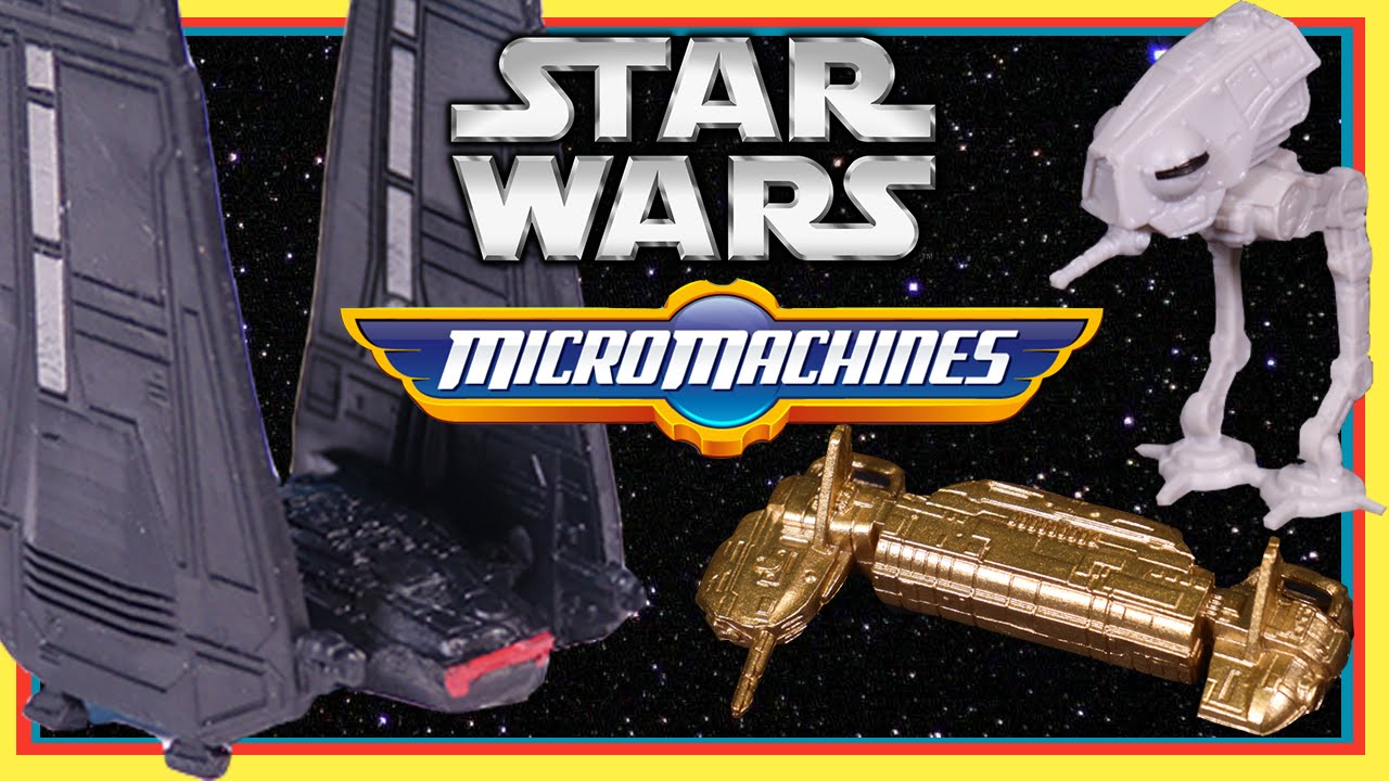 Micro Machines Star Wars The Force Awakens Ships and Vehicles By Hasbro ...