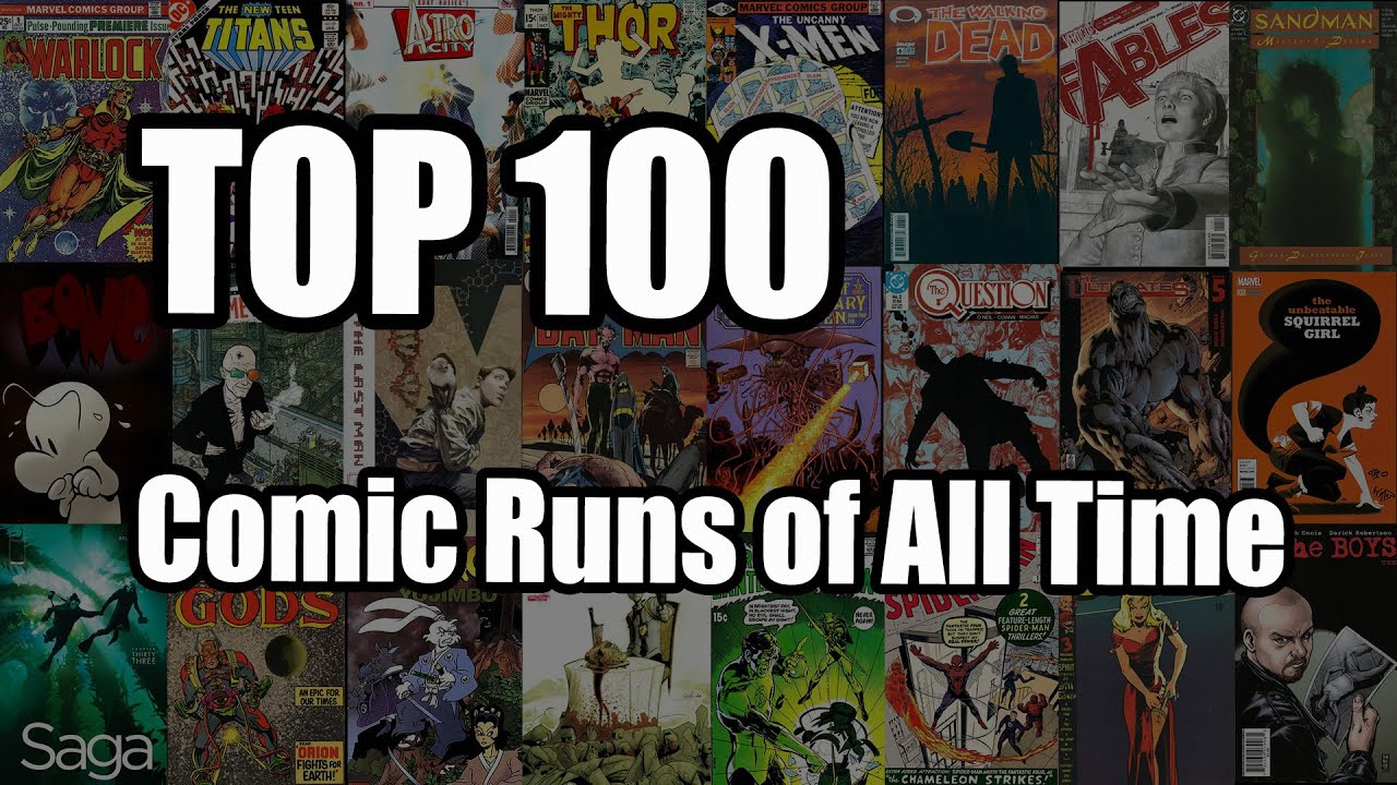 The TOP 100 Comic Book Runs of All Time - YouTube