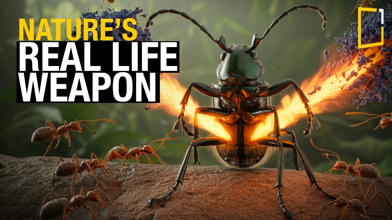 The Beetle That Shoots BOILING CHEMICALS?! - YouTube