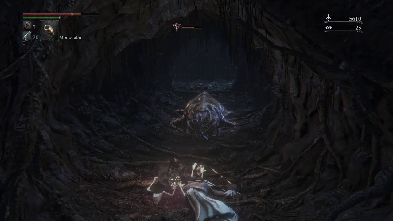 Bloodborne: Labyrinth Mole vore - YouTube