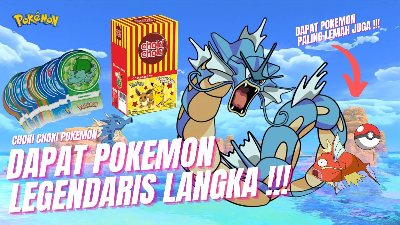 KALI INI DAPAT POKEMON LEGENDARIS | UNBOXING CHOKI CHOKI POKEMON - YouTube