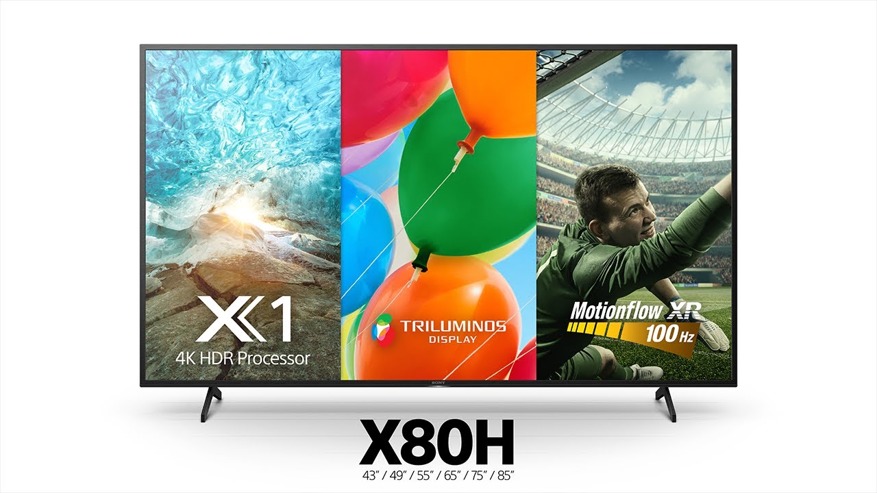 Sony BRAVIA X80H in 90 Seconds - YouTube