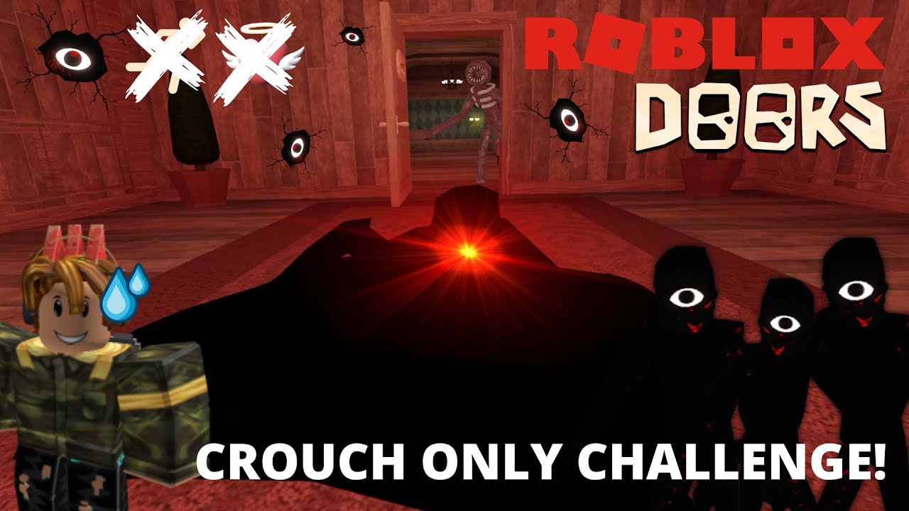 DOORS Crouch Only Challenge || Roblox - YouTube
