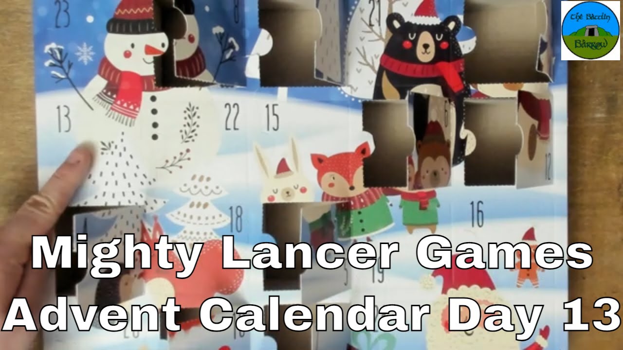Mighty Lancer Games Advent Calendar Day 13 - YouTube