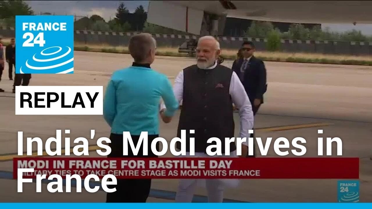 REPLAY: India's Modi arrives in France • FRANCE 24 English - YouTube