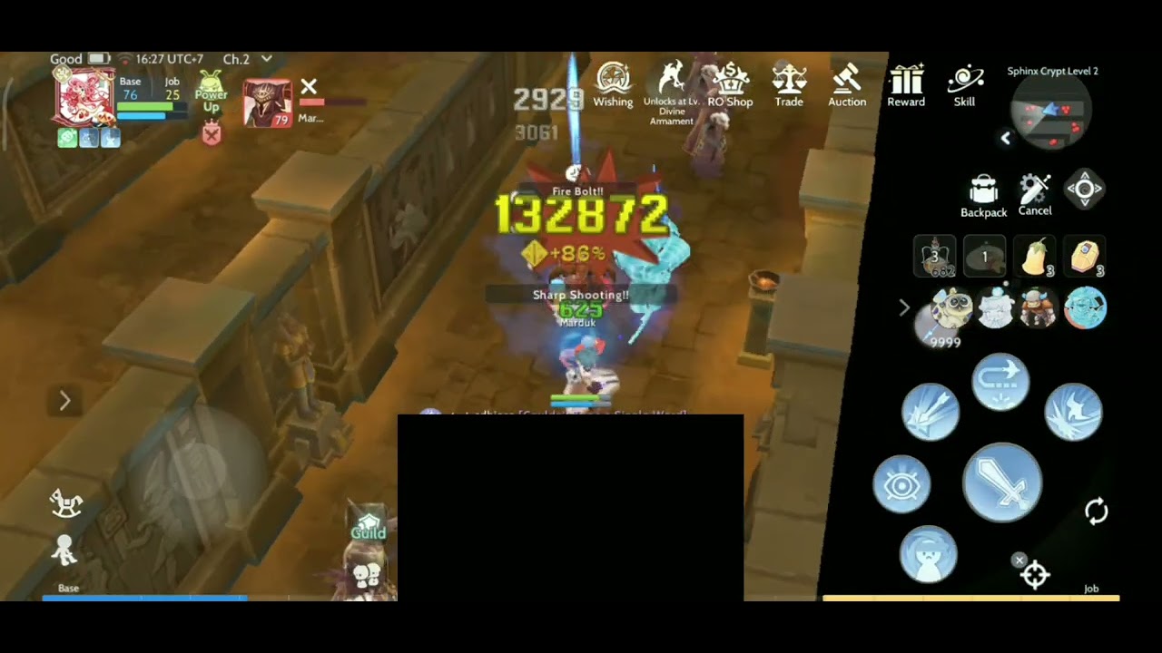 Ragnarok Origin Global Sniper One hit Sharpshooter Marduk - YouTube