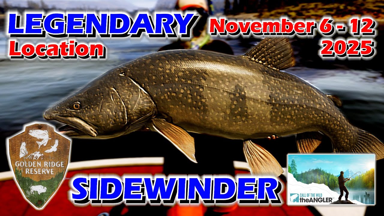 Golden Ridge Reserve Legendary Fish Location - November 6-12 2025 ...