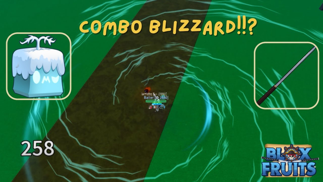 Combo Blizzard Với Gravity Cane Được Làm Lại Bá Nhất Blox Fruits UPDATE ...