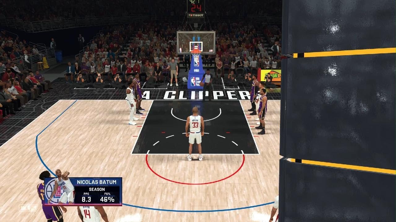 NBA 2K22 Lakers VS Clippers - YouTube