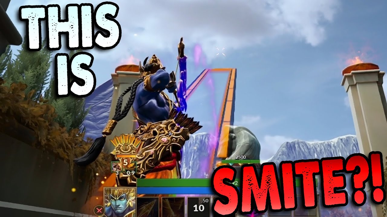 You can Aim VERTICALLY in SMITE 2 NOW?! Vs. #1 DUEL PLAYER!!! - YouTube