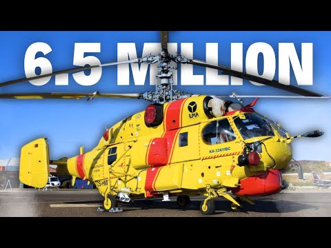 The Incredible Kamov Ka-32 Water Water Bomber Helicopter