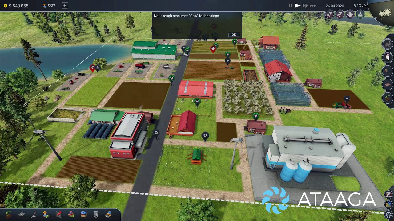 Farm Manager 2018 gameplay (And my farm 2 game years in) - YouTube