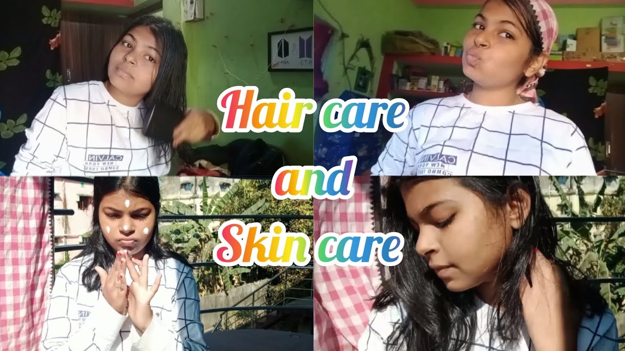 How i do my hair care and skin care | colour pop simran | # viral ...