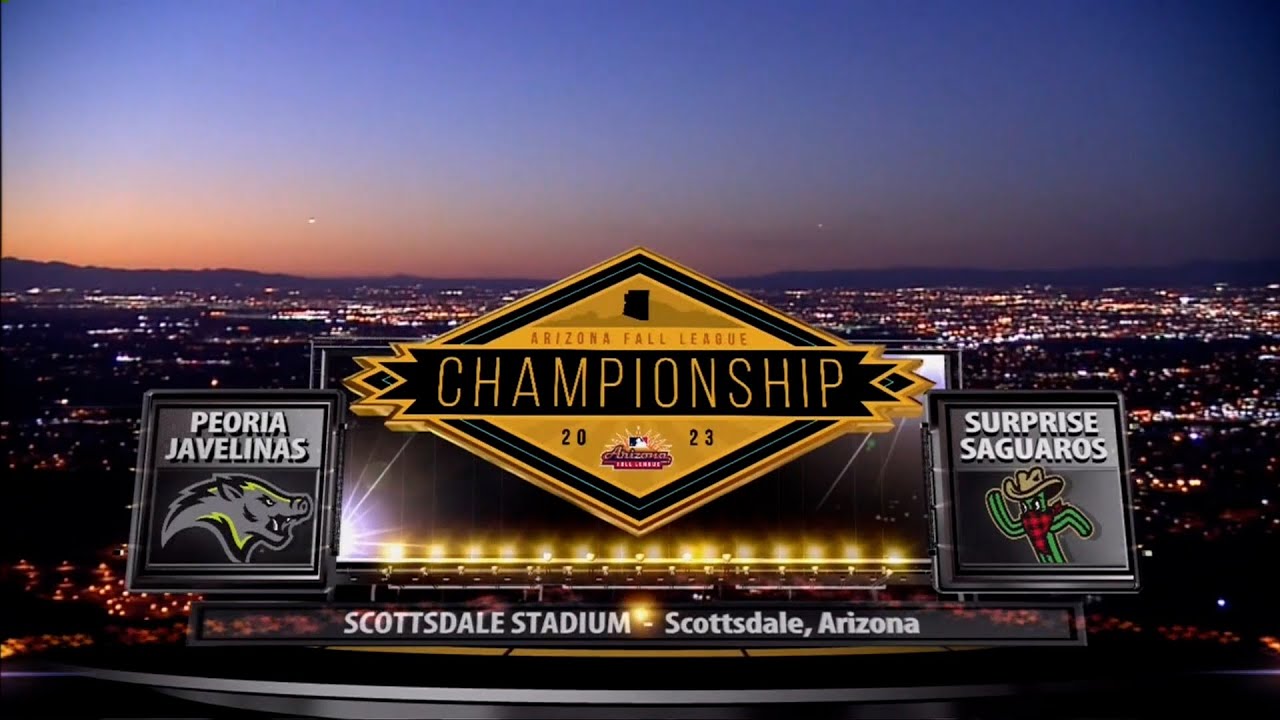 Arizona Fall League Championship, November 11, 2023 - YouTube
