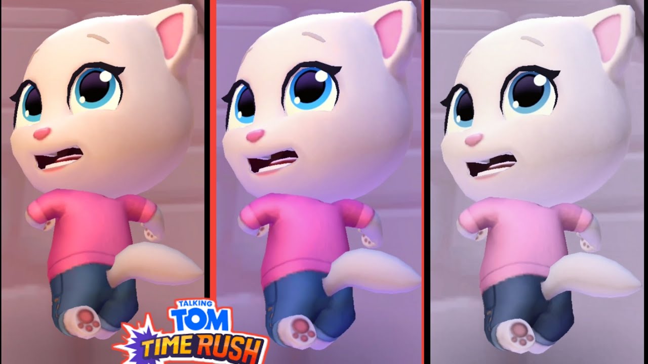 Talking Tom Time Rush - Pirate Angela New Live Android IOS Gameplay ...