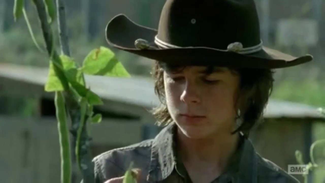 Carl grimes- don't you worry child - YouTube