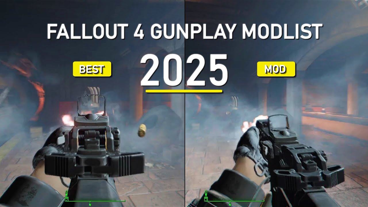 Fallout 4 Gunplay Mod - Modlist 2025 - YouTube