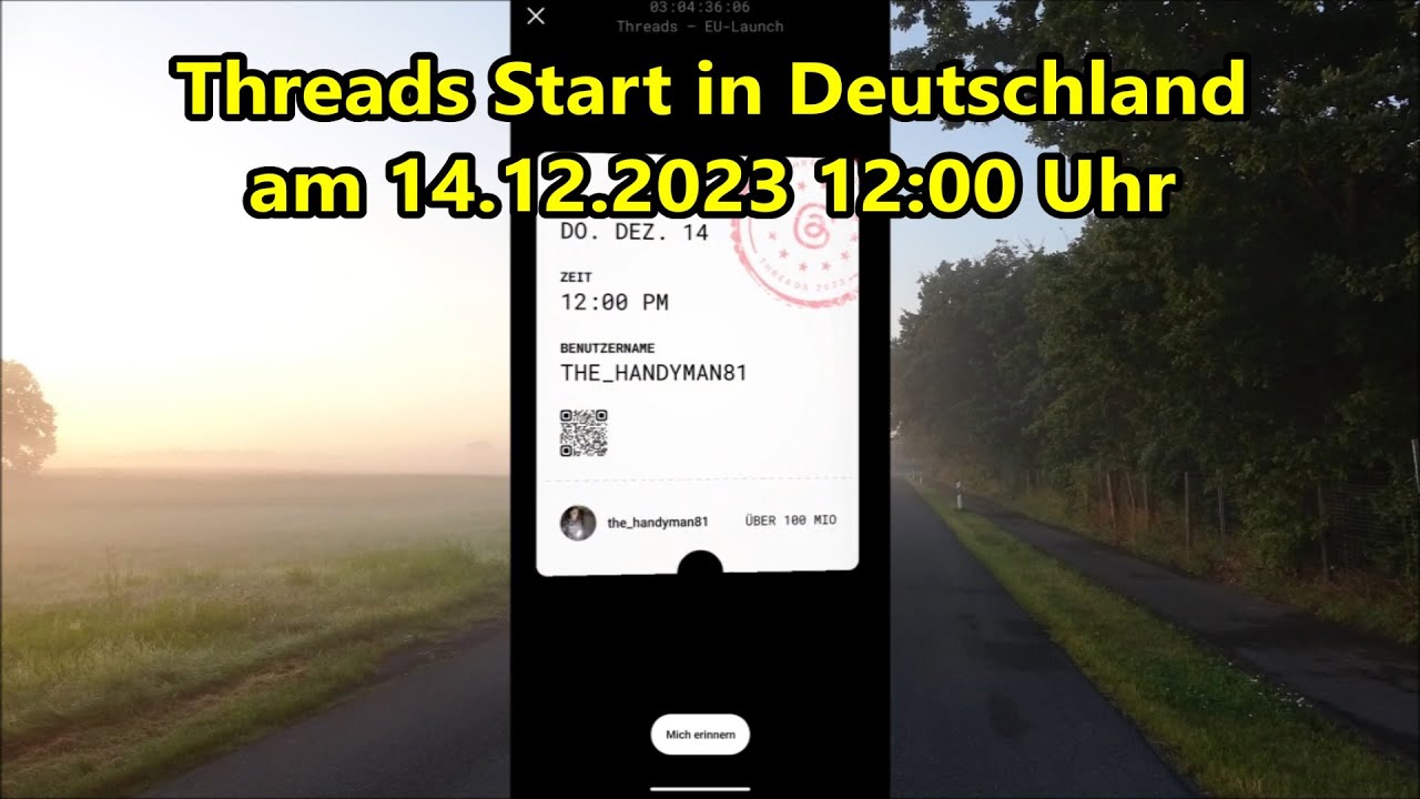 Threads Start in Deutschland - So bekommst du dein „Threads“ Ticket ...
