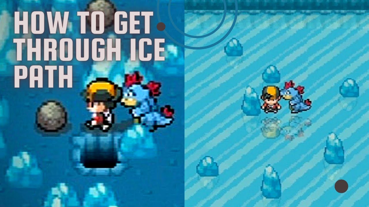 How to get through Ice Path? • Pokemon Heart gold version - YouTube