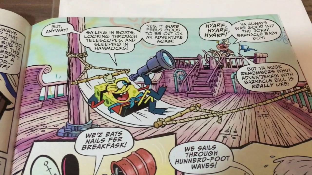 SpongeBob Comics #55 Review Video (First On YouTube!) - YouTube
