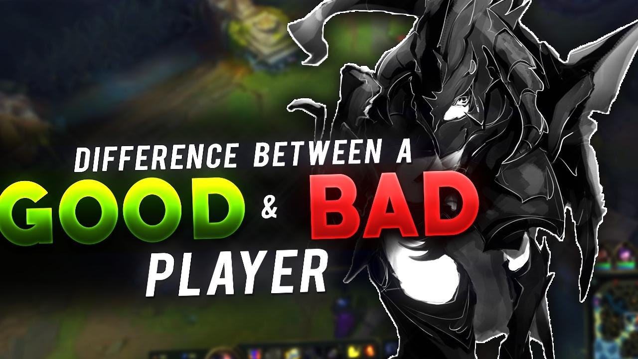 Gosu - THE DIFFERENCE BETWEEN A GOOD PLAYER AND A BAD PLAYER - YouTube