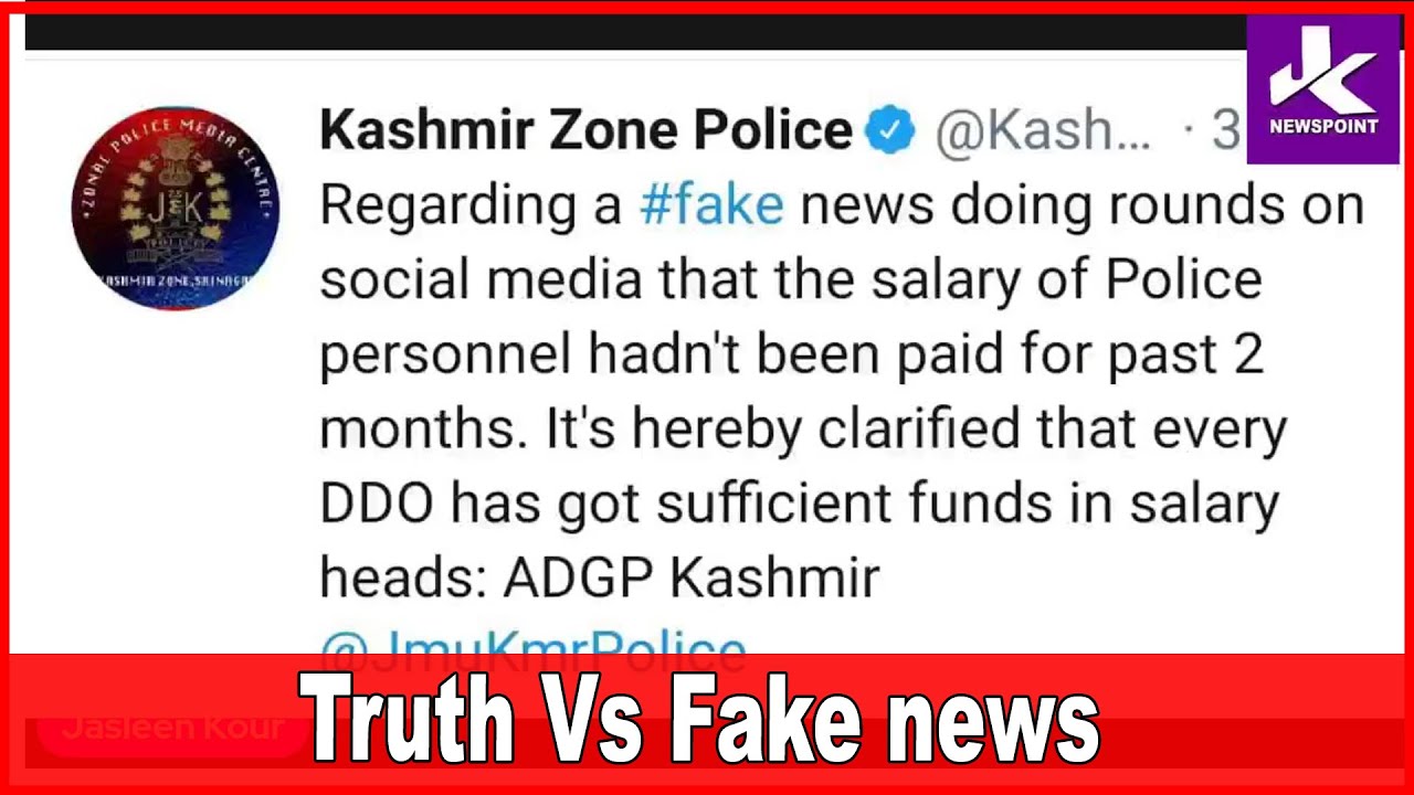 Truth Vs Fake news - YouTube