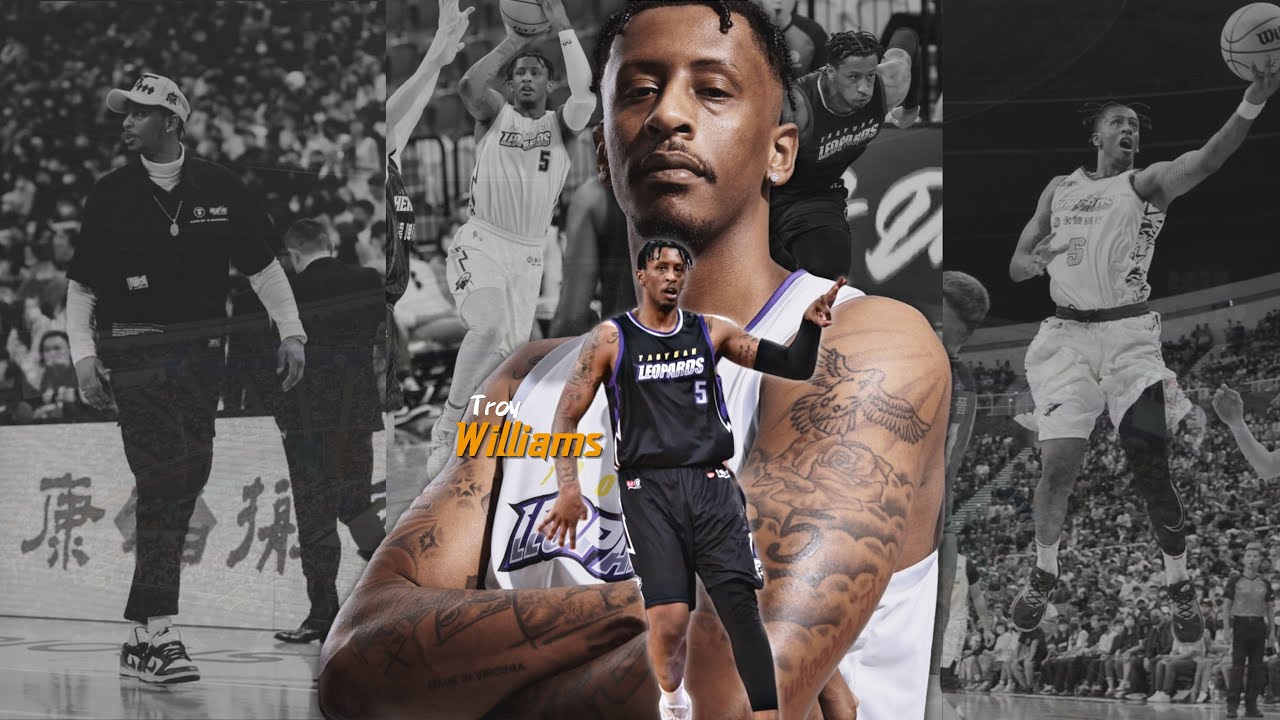 還我小蟲!!! Troy Williams 22-23 Season Highlights 30.8Pts 8.6Reb 4.6Ast 2 ...