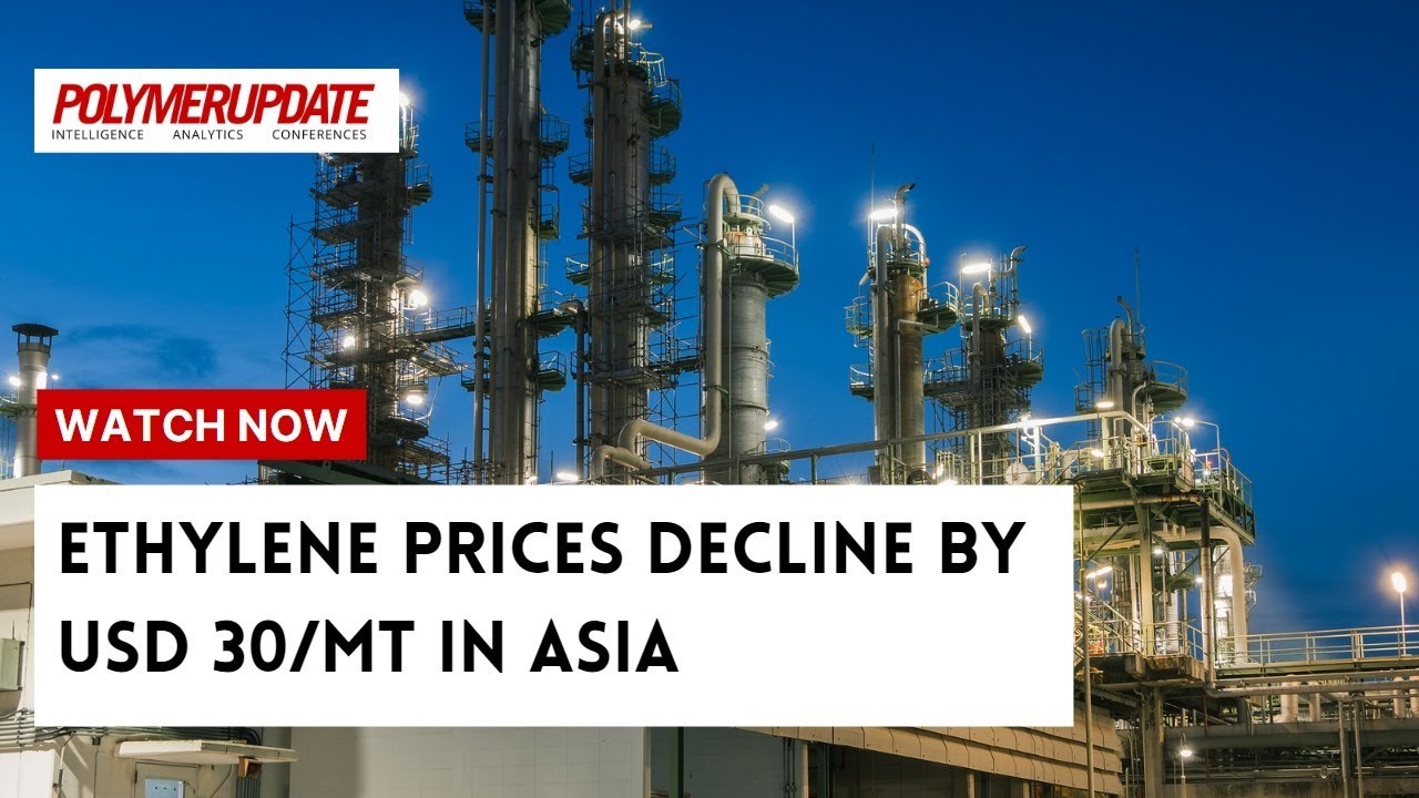 Ethylene Prices Decline By USD 30/MT In Asia - YouTube