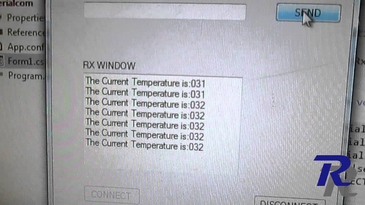 Wireless Temperature Monitoring System using Bluetooth - YouTube